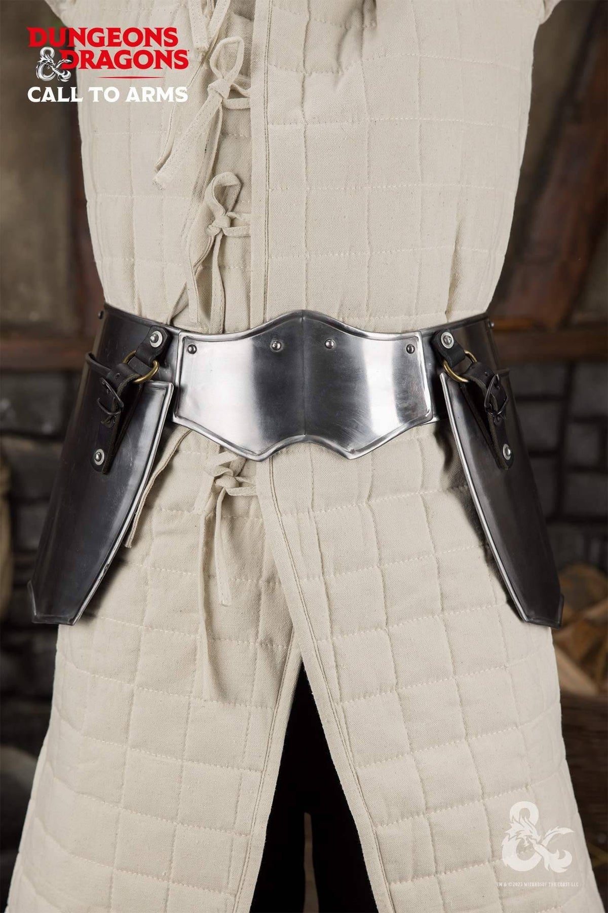 Dungeons & Dragons Steel Tassets polished