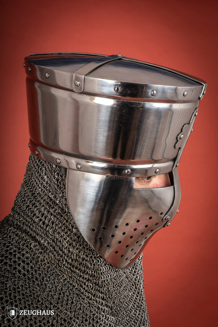 High Medieval Helmets: Iron Hats, Pot Helmets and more