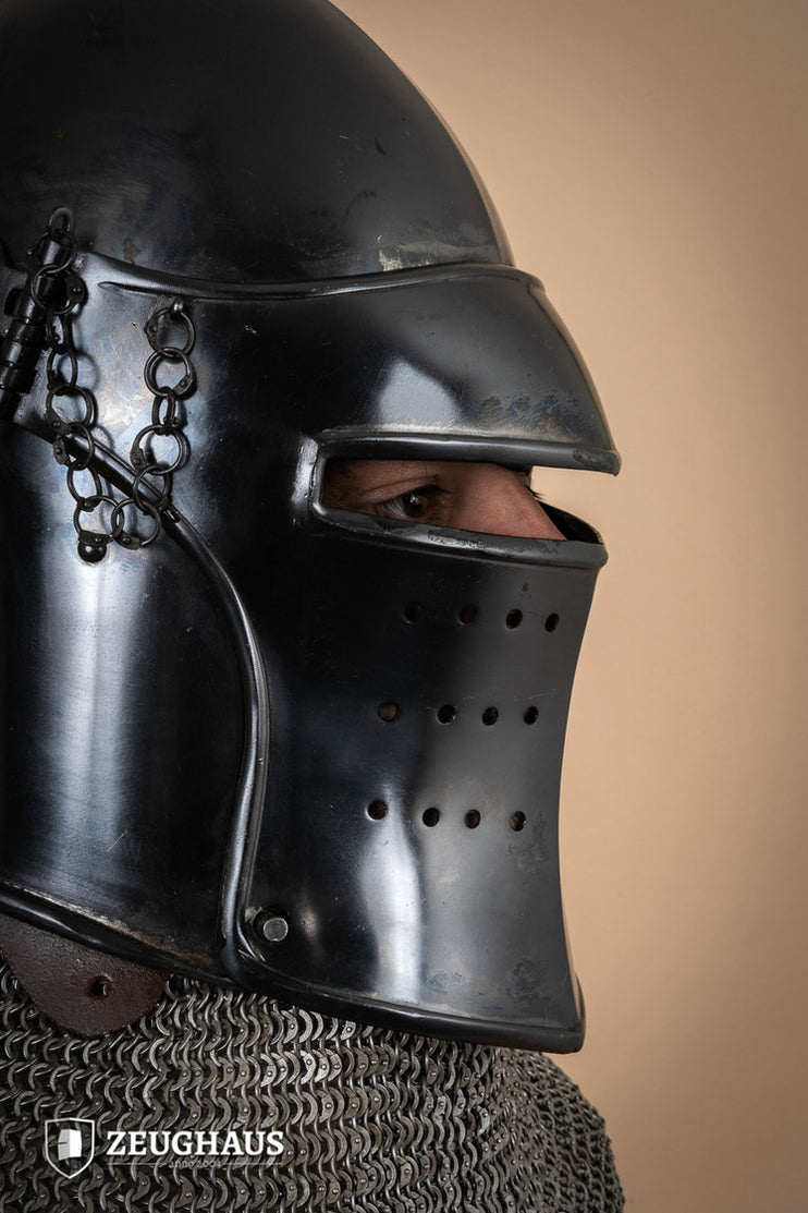 Late Medieval Helmets: Sallet Helmets & Bascinet Helmets