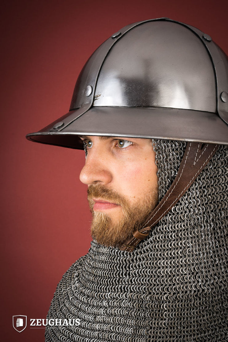 High Medieval Helmets: Iron Hats, Pot Helmets and more