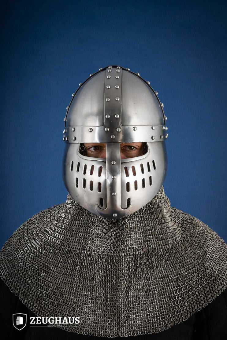 High Medieval Helmets: Iron Hats, Pot Helmets and more
